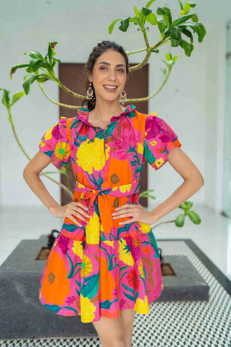 Poppy Dress by Sohana in Sienna – Barlow and Browning