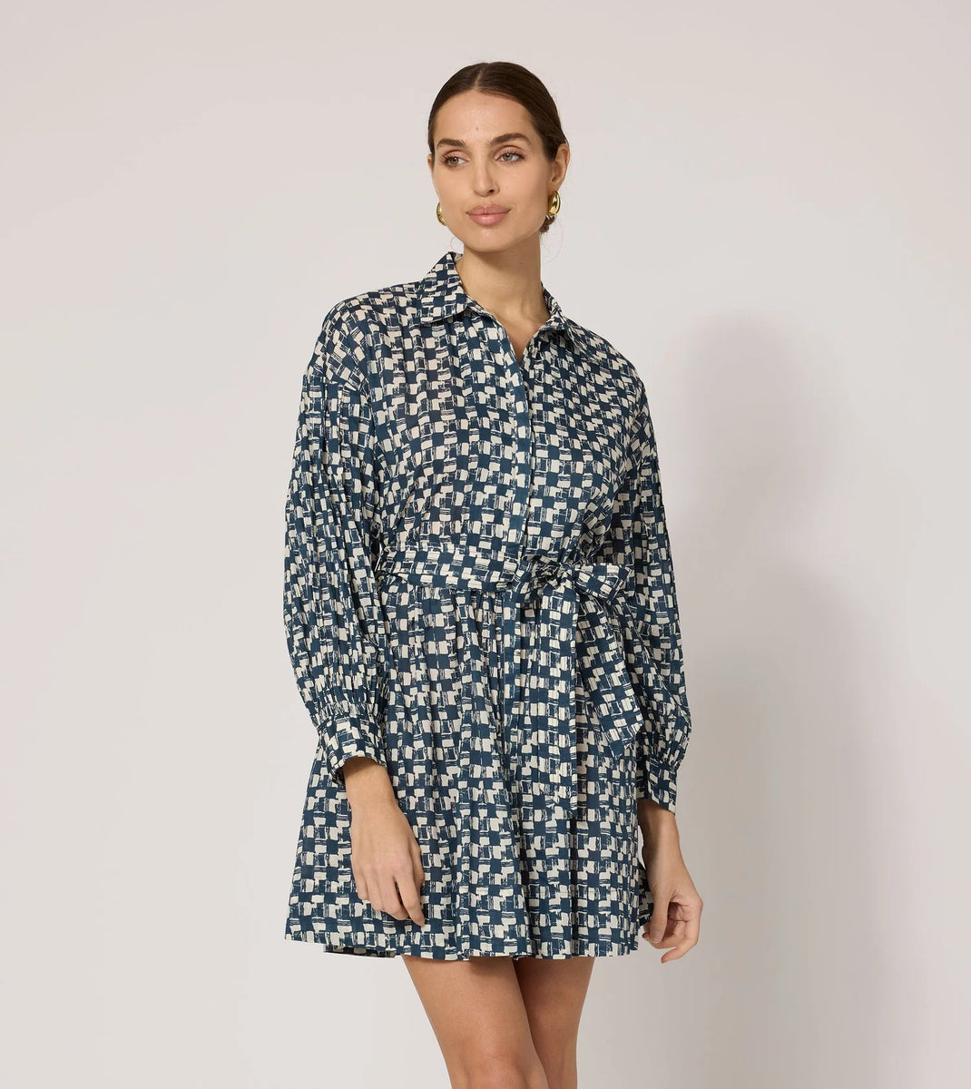 Collette Mini Dress in Biarritz by Cleobella – Barlow and Browning