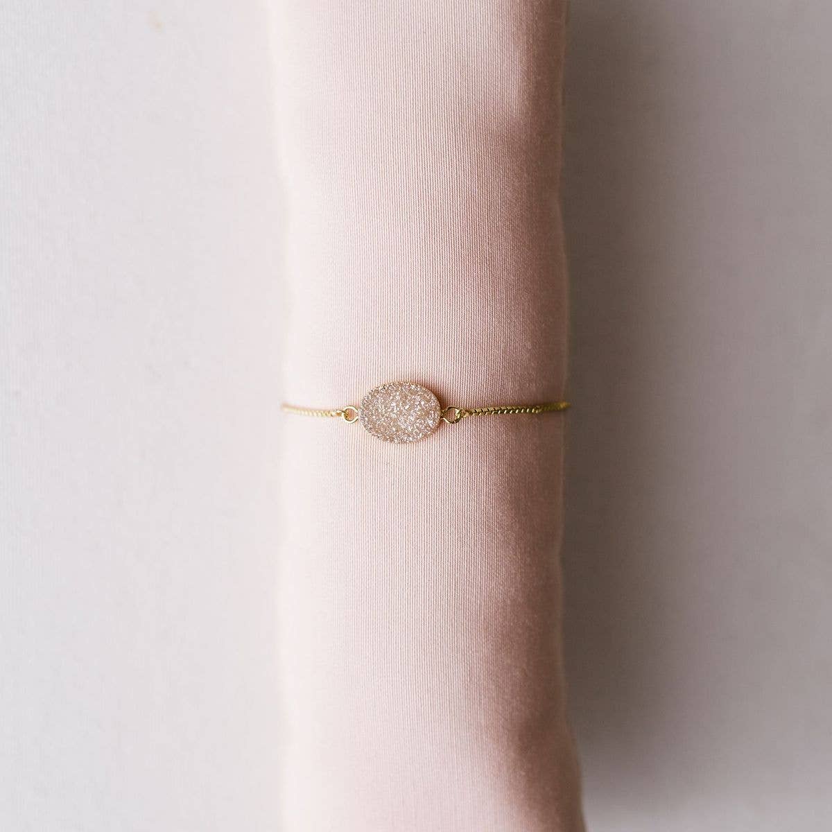 Grit Adjustable Bolo Bracelet -The Druzy – Barlow and Browning